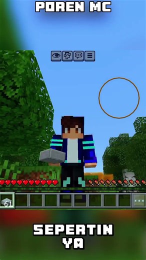 minecraft tapi kalo menginjak warana oren vidio nya selesai #minecraft #shortvideo