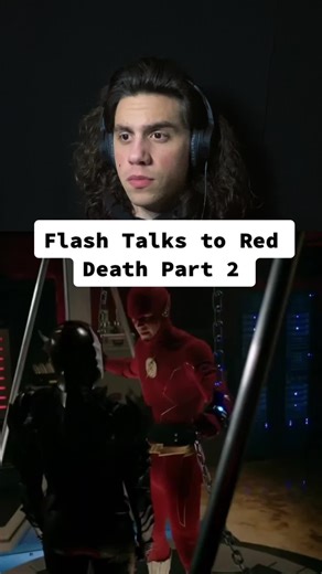 Red Death Confronts Flash: The Avatar Revealed