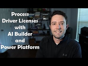 Process Driver Licenses with AI Builder's new ID Reader Model in Power Platform