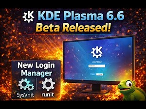KDE Plasma 6.6 Beta Released | New Login Manager, HDR Gaming, Wayland & More