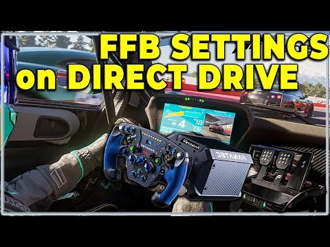 Ultimate Force Feedback Settings for Forza Motorsport | Fanatec DD1 Direct Drive Wheelbase Guide!