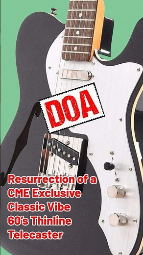 Squier Classic Vibe '60s Telecaster Thinline Black Metallic w/Silver Anodized Pickguard