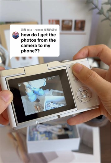 回复 @(cla - reese) This is the solution for transferring camera photos to your phone.I hope it can be helpful to you 🥰😊