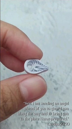 Easy Paper Quilling Angel for beginners