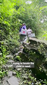 2.8M views · 49K reactions | Braving treacherous terrain. Shout out to health worker heroes like Mahenu, for making sure children are safe, healthy and up to date on their vaccines! @UNICEFBangladesh | UNICEF South Asia | Facebook