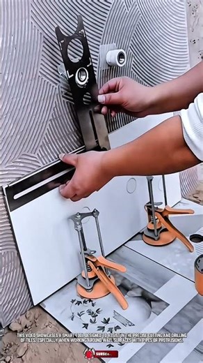Tile Precision Tool: Smart Solution for Perfect Cutting and Drilling!