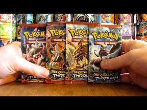 4 Pokemon BREAKthrough Booster Pack Opening