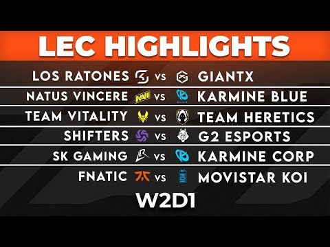 LEC Highlights ALL GAMES Week 2 Day 1 | LEC 2026 Versus by Onivia