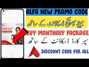 How To Buy Super Monthaly Card Alfa Discount | Alfa New promo Code 2021