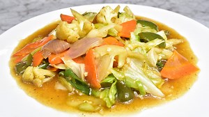 Stir fried chinese vegetable recipe. | My Healthy Dining