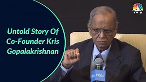 12K views · 284 reactions | Aged just 23, co-founder Kris Gopalakrishnan led a complicated software project! Narayana Murthy recalls the story... #Infosys #InfosysTurns40 | CNBC-TV18 | Facebook