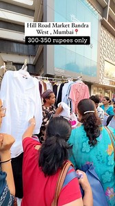 645K views · 230 reactions | Save & share ☺️ follow me for more such videos ❤️ Hill Road market, Bandra West, Mumbai, Maharashtra near Pantaloons Contact- 9125619987 nearest station Bandra West five minutes from Auto or by car #bandra #mumbai #westernstyle #westerndress #tops #shirts #women #hillroad #mumbaikar #pune #india #women #officewear #collegewear #summercollection #linkingroad #bandstand #pallavi_smilewithme #instadaily #eid #2024 | pallavi_smilewithme | Facebook