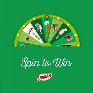 Give it a spin and see if you win! You could win a Libman Wonder Mop – and if not, you can enter again the next day! http://bit.ly/2tPkEai | The Libman Company