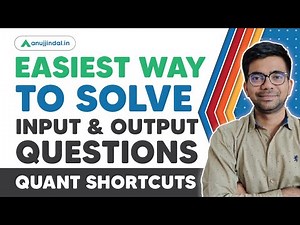 Input & Output Tricks & Shortcuts | Reasoning | RBI Grade B & RBI Assistant