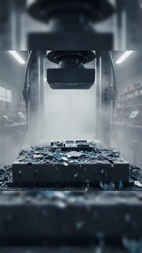 Arduino Crushed By Hydraulic Press–The Last Signal ⚡🤖