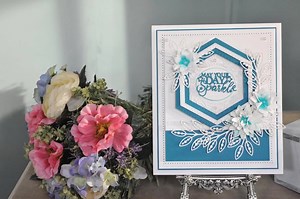 Sue Wilson Creative Expressions is back with the launch of her brand new hexagonal die range. Tune in for unmissable demonstrations with our incredible One Day Special - from 6pm tonight. | The Craft Store | Facebook