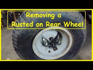 Removing a Rusted Rear Wheel