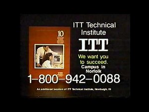 1998 ITT Tech Commercial (originally from 1989)