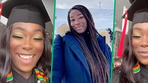 "Beauty and brains": Woman flexes becoming a graduate in data science and AI
