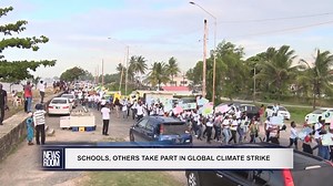Hundreds of young people took to the streets of Georgetown on Sunday, lending their voice to the so-called Global Climate Strike to draw attention to the need for tough action to fight climate change. | News Room