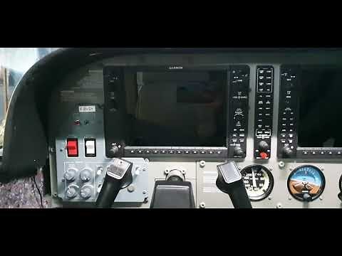 Home Cockpit Cessna 172 G1000 cold and dark walk around