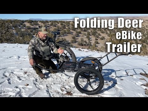 Game-Changing Deer Hunting eBike Trailer