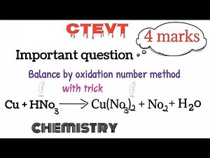 Balance through " oxidation number method " with tricks | first(1st) semister/year chemistry