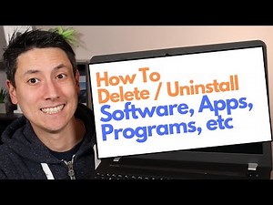 How To Uninstall / Delete Programs, Software, Apt, etc - Windows 10