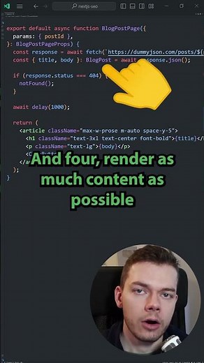 Optimize Your Next.js Website for Search Engines 🔥 #nextjs #nextjstutorial #nextjs14 #seo #webdev