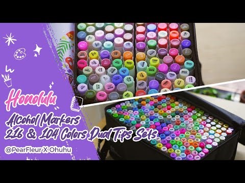 Ohuhu Honolulu 216 + 104 Color Sets — Complete the 320-Color Collection