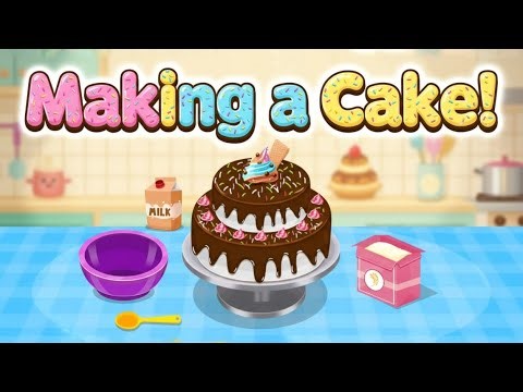 🎂 Making a Cake | Kids Cartoon 🍰 | Fun Learning for Children