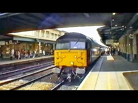 Class 47 47750 | Reading Portsmouth Rail Journey | 4th August 2001