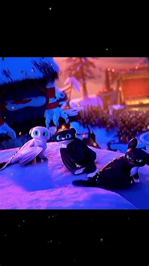 Toothless and lightfury 😉 #httyd#toothless #lightfury #httydedit #shorts