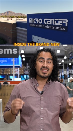 Not everyone can make it out to our Phoenix store, but that doesn't mean you can't get a tour 😎 Now, let the #IWantaMicroCenterNearMe comments begin 🤣 #MCPhoenix #MicroCenter #Phoenix #NewMicroCenter | Micro Center