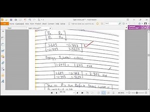 Stability of A Discrete Time system using Lyapunov Method