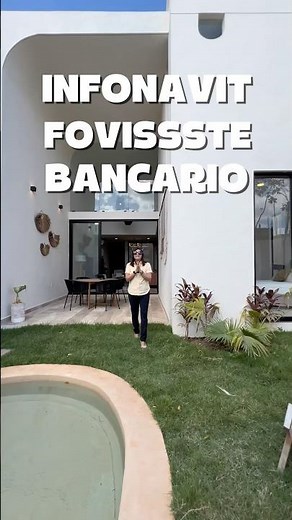 ¿Una casa que acepte INFONAVIT, FOVISSSTE y C BANCARIOS? Tenemos esta opción en Mérida🏡 #infonavit