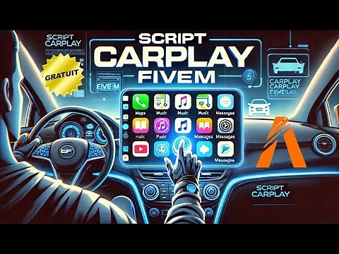 FIVEM │ SCRIPT CARPLAY FULL OX GRATUIT │ TUTO GTA 5 RP