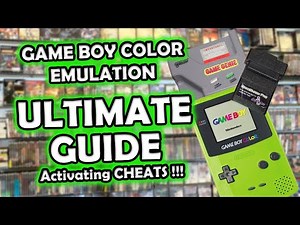 GameBoy Color Emulation Ultimate Guide - SameBoy Emulator - Using Cheats!!!
