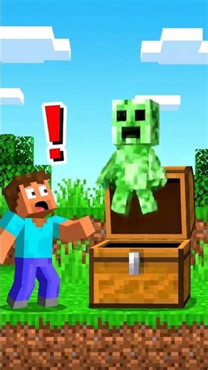 Alex Surprises Steve with a Mysterious Gift 🎁 What Could It Be in Minecraft#Minecraft #AlexAndSteve