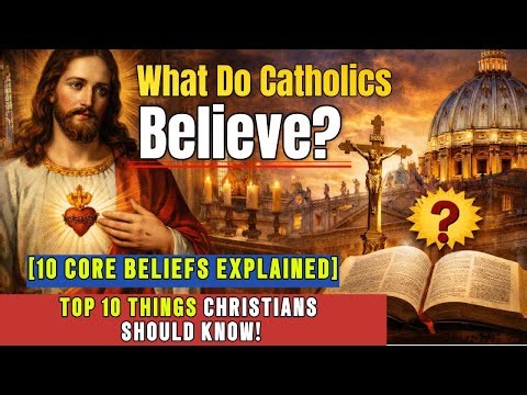 What Do Catholics Believe? (10 Core Beliefs Explained)