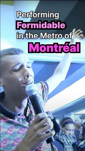 Stromae Performing Formidable in the Montreal Metro! #Stromae #Formidable #Montreal