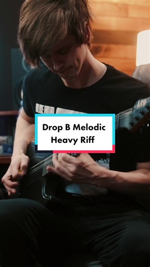 Exploring Drop B Melodic Heavy Riffs with Of Virtue's Guitar