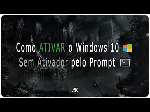 TUTORIAL | Como ATIVAR o Windows 10 (SEM ATIVADOR) pelo CMD