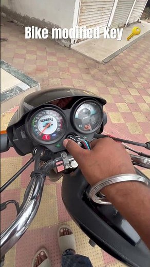 Splendour bike modified key 🔑 #splendor #bikelover #modified #key #flipkey #trending #viralvideo