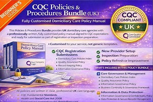 CQC Policies & Procedures Bundle UK | Fully Customisable Domiciliary Care Policy Manual Home Care Agencies | Staff Training Compliance Templ - Etsy UK