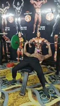 Live highlight 50 raps bench press 💪