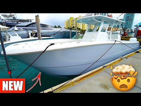 Watch this Sea Trial Before Buying an Invincible Boat - 2022 Miami Boat Show - INVINCIBLE 33' CAT