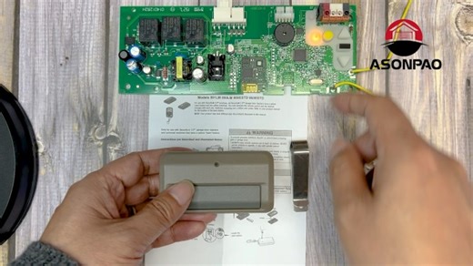 Watch ASONPAO 891LM/950ESTD Garage Door Opener Remote on Amazon Live