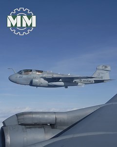 The EA-6B Prowler was a U.S. Navy and Marine Corps electronic warfare aircraft designed for radar jamming and suppressing enemy air defenses. #military #militarymechanics | Military Mechanics