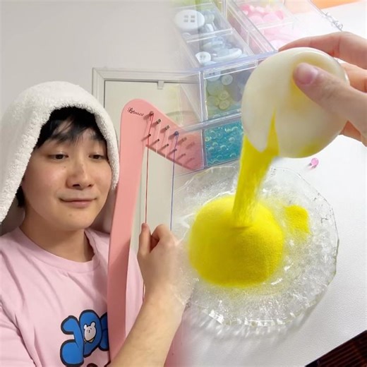 Baby discovers hidden talent for the harp